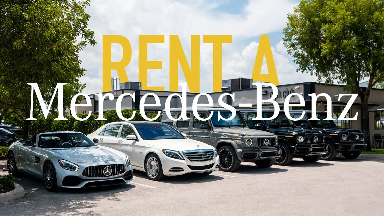 Renting a Mercedes Benz from mph club - Exotic Car Rental Blog - mph club