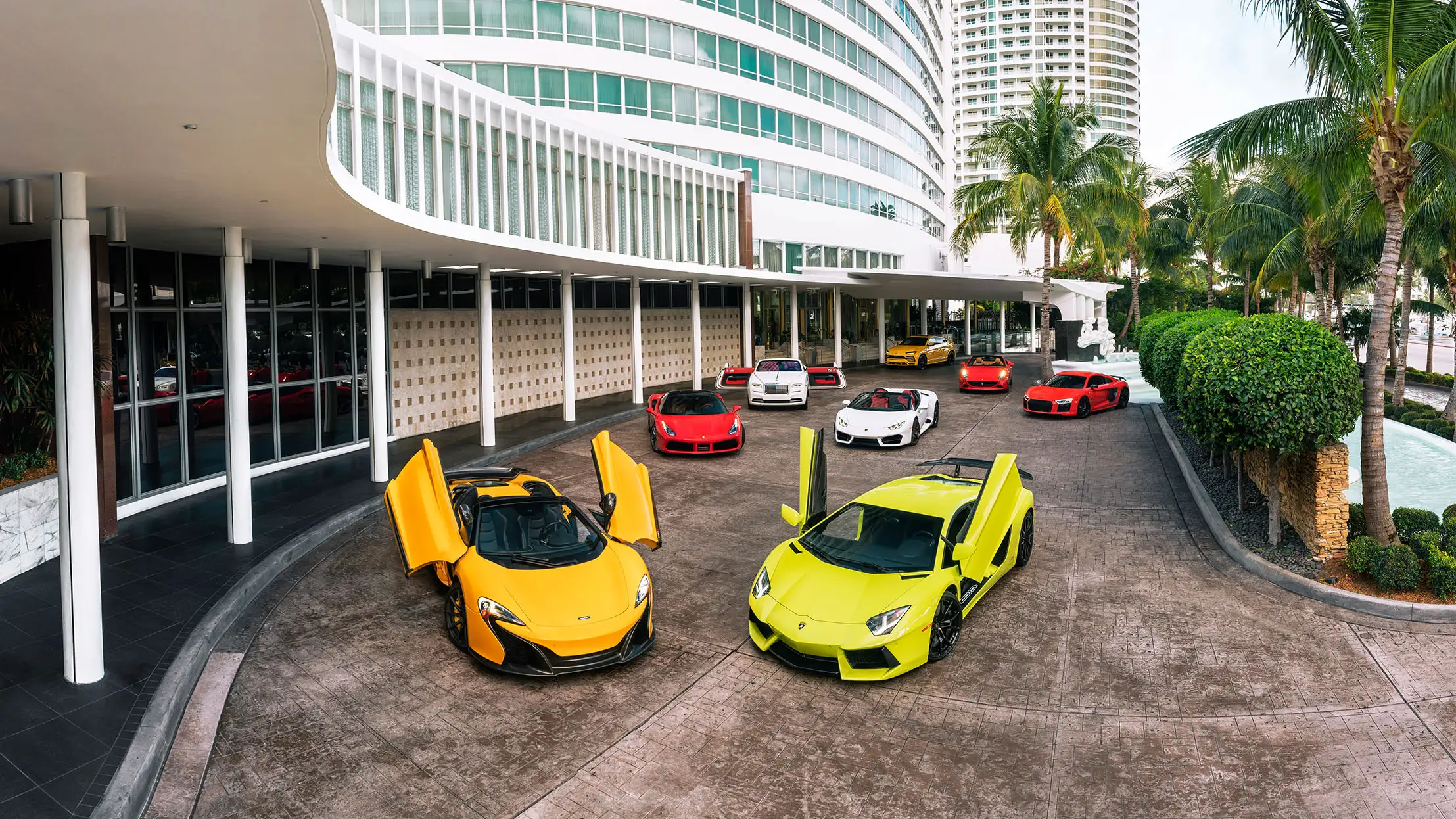 Luxury and Exotic Car Rental Fontainebleau Hotel - mph club