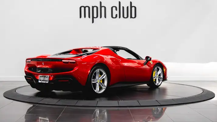 Ferrari 296 Spider Rental - Exotic car Rentals - mph club